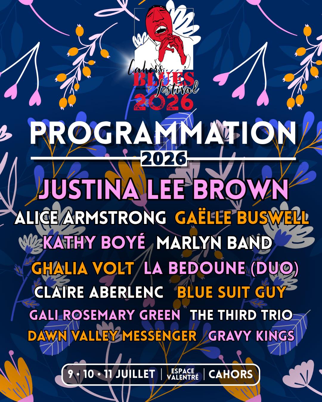 Cahors Blues Festival : Alice Armstrong, Kathy Boye